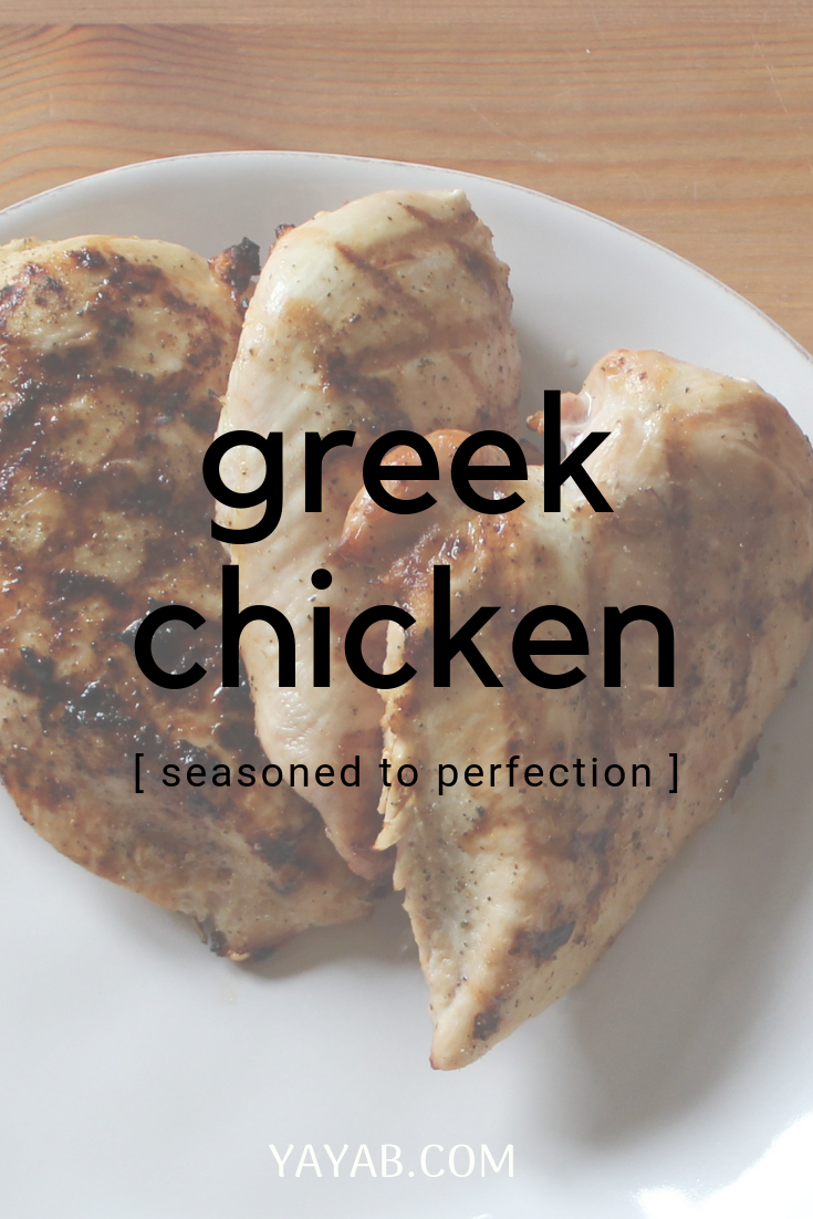 GREEK CHICKEN – YAYAB SEASONING